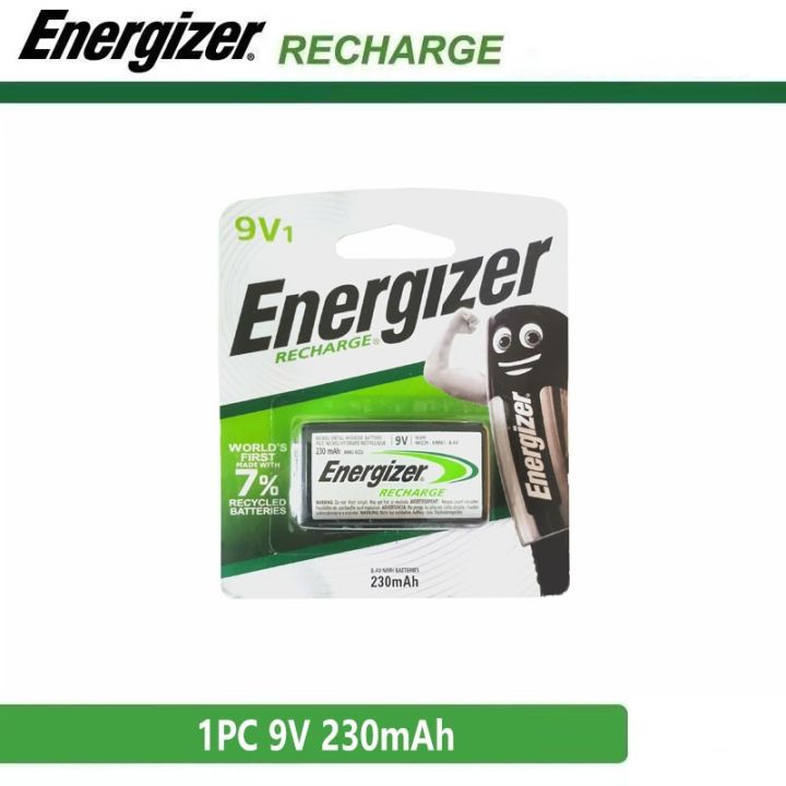 Energizer 9V NiMH Recharge 230mAh Battery | Lazada PH