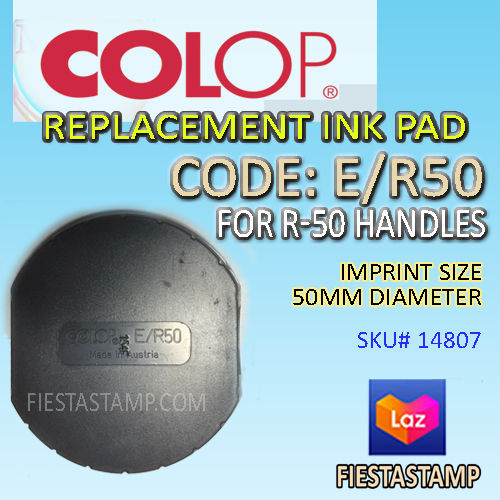 COLOP Replacement Ink Pad (E/R50) for R-50 Self-Inking Rubber Stamp Handles | Lazada PH