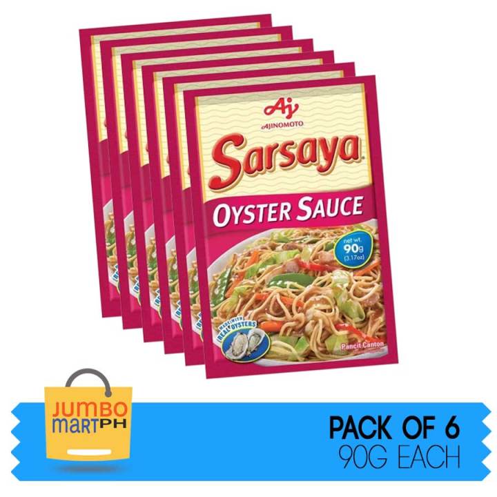 AJI SARSAYA OYSTER SAUCE 90G / SET OF 6 | Lazada PH
