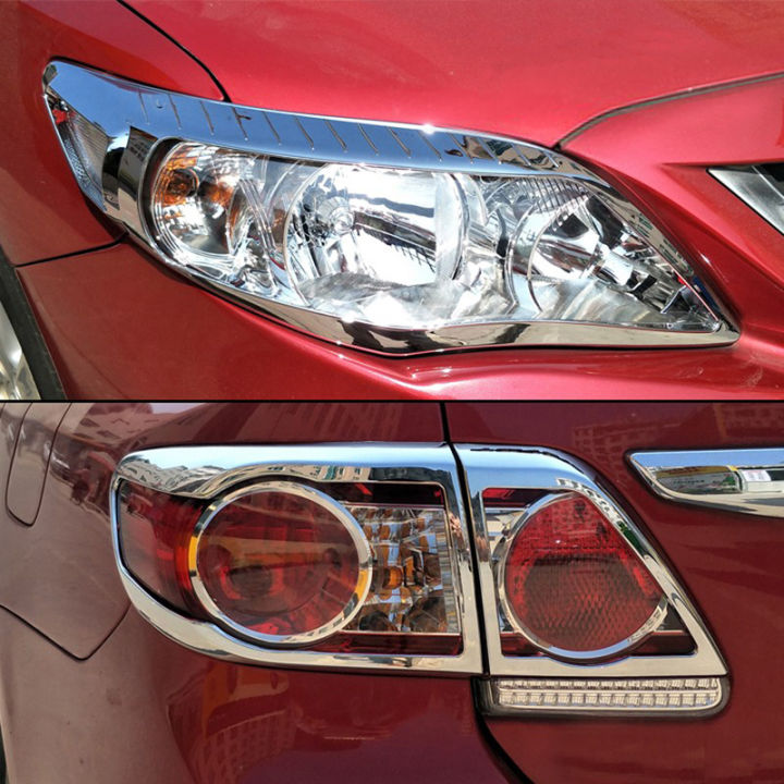 Headlight Taillights Cover For Toyota Corolla Altis 2007 2008 2009 2010 ...