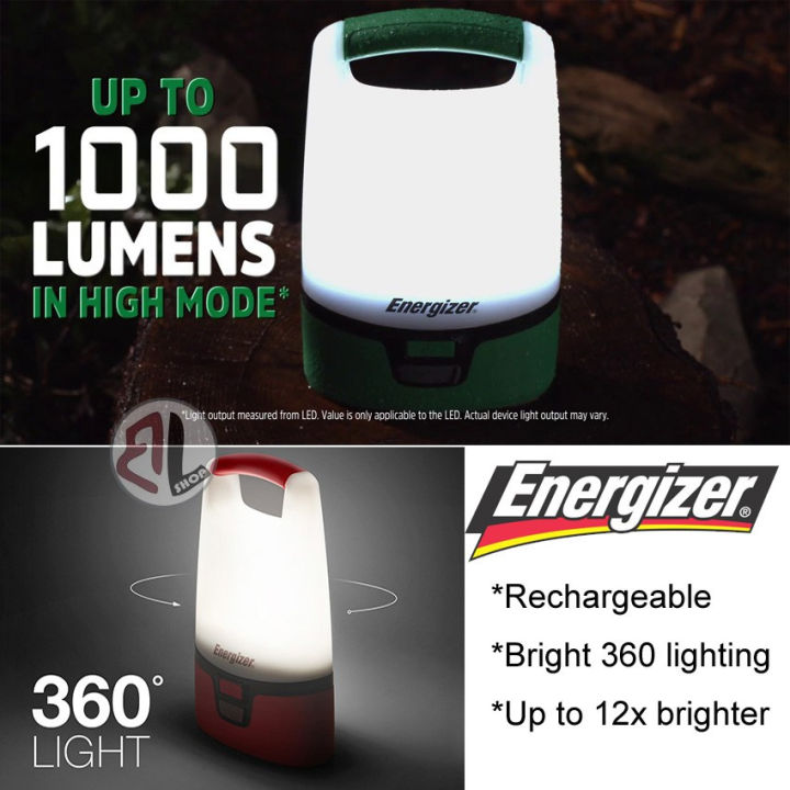 Official Energizer Vision Recharge Lantern 360 lighting for adventures ...