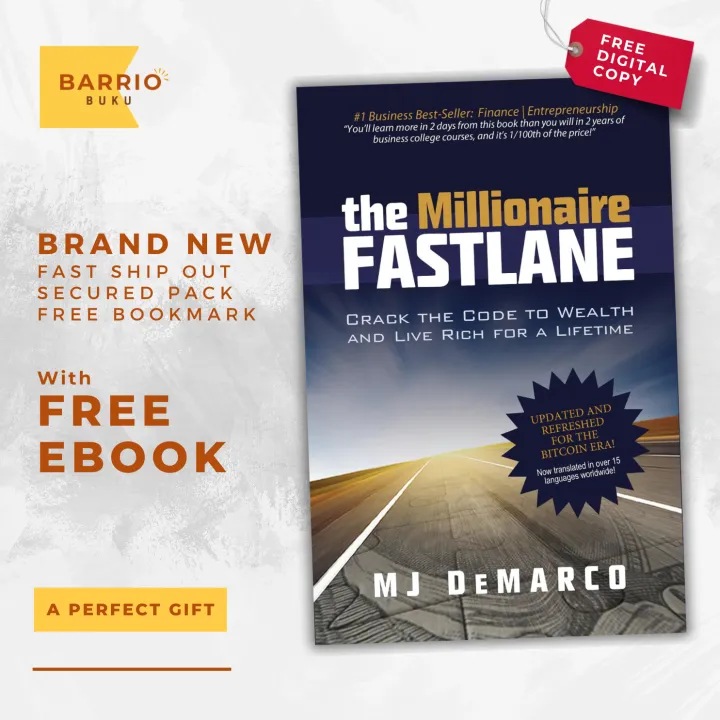 The Millionaire Fastlane by MJ DeMarco - with free digital copy/Ebook ...