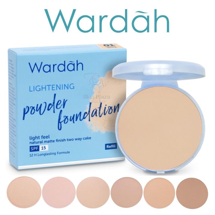Wardah Lightening Powder Foundation REFILL 01-04 | Lazada Indonesia