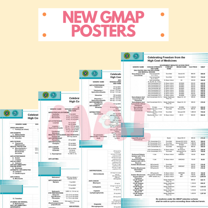 NEW GMAP / MDRP Poster | Lazada PH