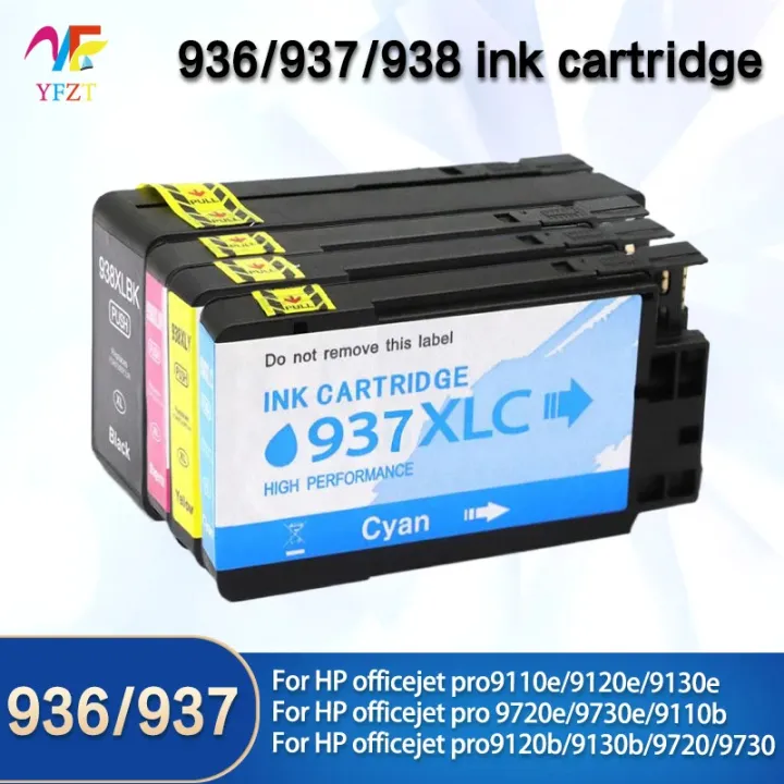 For HP 937 936 938 937e 938e 936xl Ink Cartridge for HP Officejet pro ...