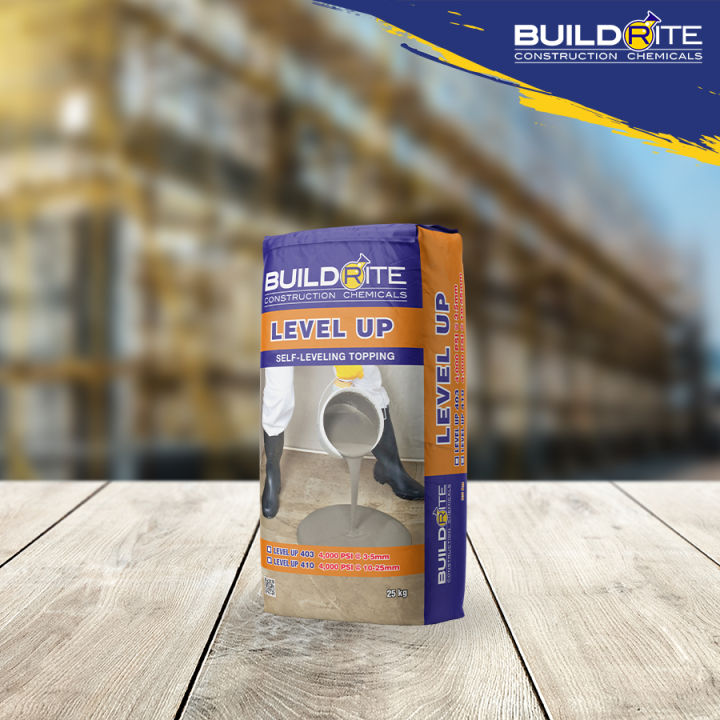 BUILDRITE LEVEL UP 403 Self-leveling, self-smoothing compound 25KG | Lazada PH