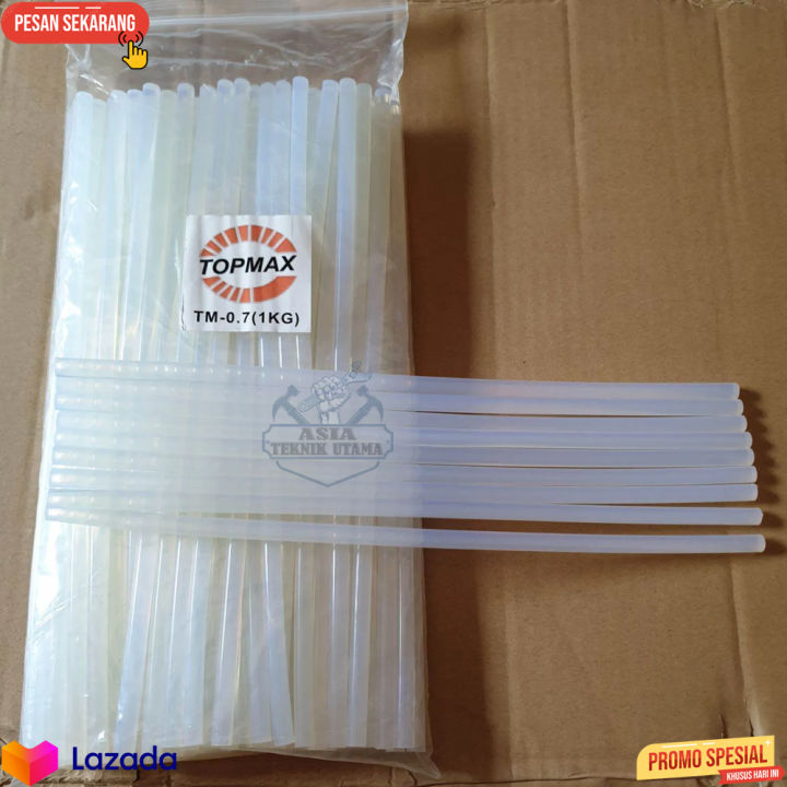 Lem Bakar Kecil Isi 40 & 30 Pcs (Panjang 25cm) / Lem Tembak Kecil ...