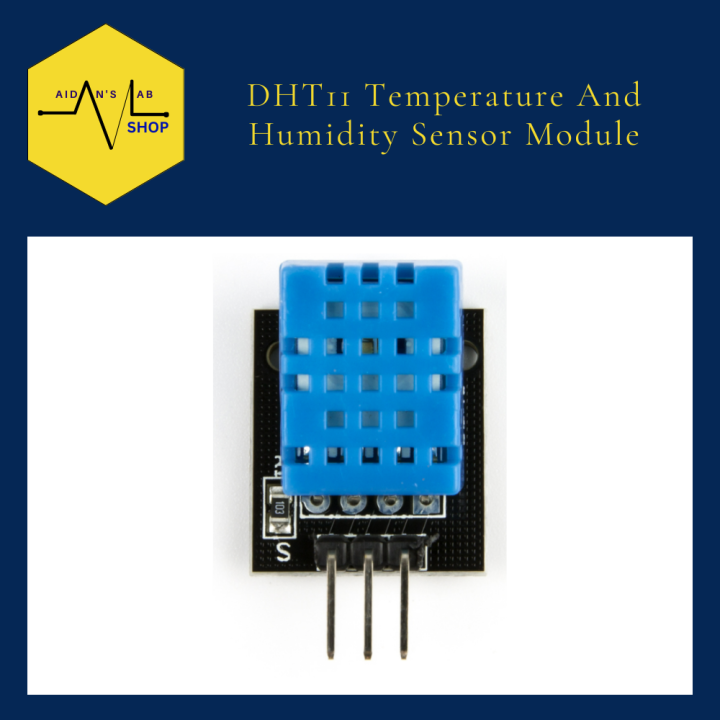 DHT11 Temperature And Humidity Sensor Module | Aidans Lab | Lazada PH