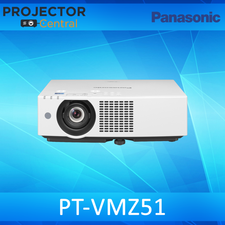 Panasonic PT-VMZ51 WUXGA LCD Laser Projector : 5,200 ANSI Lumens ...
