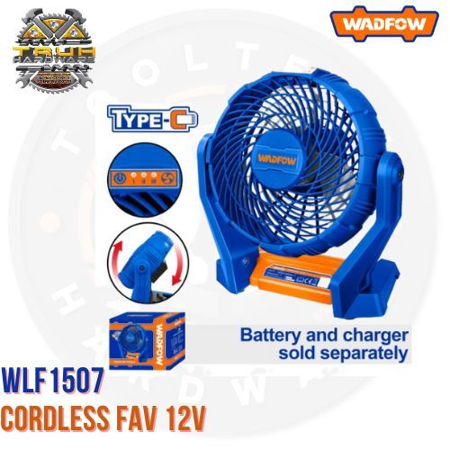 WADFOW CORDLESS FAN 12V | WLF1507 | BETTERLIVING | WAD-CORDLESS | Lazada PH