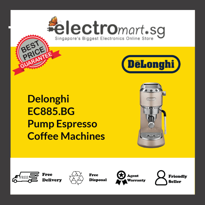 Delonghi EC885.BG Pump Espresso Coffee Machines | Lazada Singapore