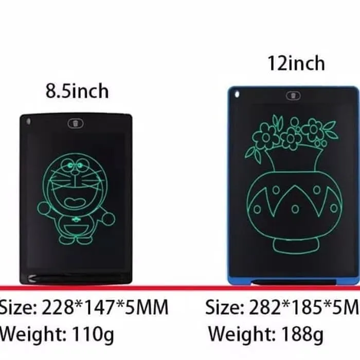 LCD E WRITING PAD BOARD 12 INCH ORIGINAL | Lazada Indonesia