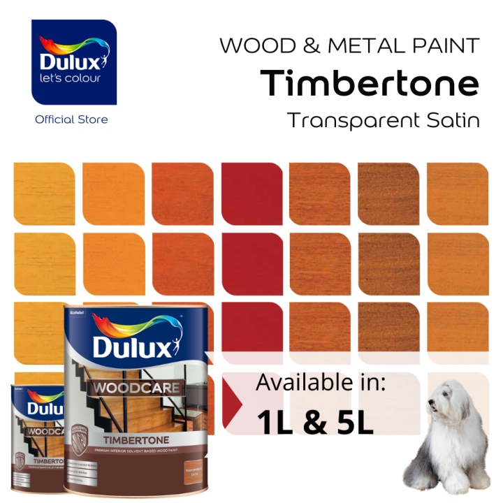 Dulux Timbertone | Interior Wood Paint | Transparent Satin Finish ...
