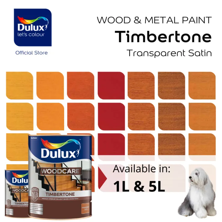 Dulux Timbertone | Interior Wood Paint | Transparent Satin Finish ...