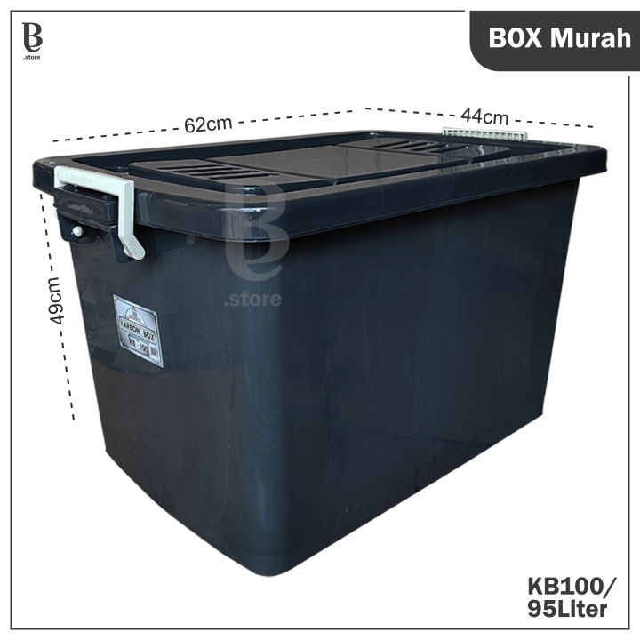 Container Box Jumbo kb 100 / cb 95 Liter Kotak Serbaguna Penyimpanan ...
