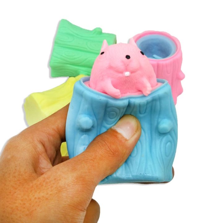 Squeeze Tupai Mainan Squirell Decompression Toy Antistress | Lazada ...