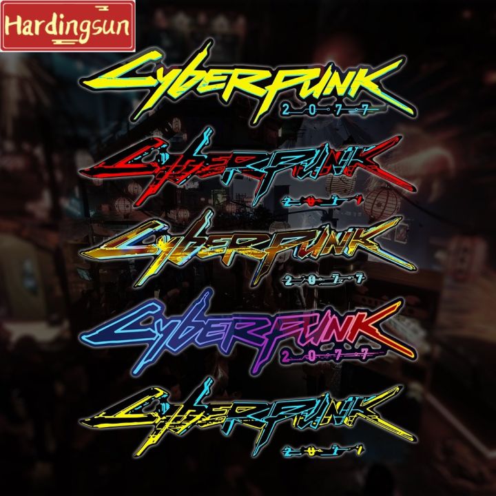 Hardingsun Cyberpunk 2077 Sticker Automotive Motorcycle Motocross Bike ...