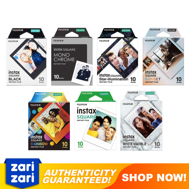 Fujifilm Instax Square Instant Film 10 sheets/ 20 sheets | Lazada PH