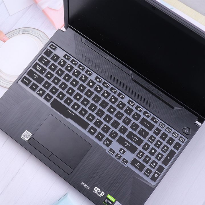 Laptop Keyboard Cover for Asus TUF Gaming F15 FX506 FX506HCB FX506HM FX506HE FX506L FX506LI ...