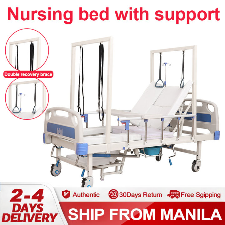 Multifunctional nursing bed, medical orthopedic traction bed ...