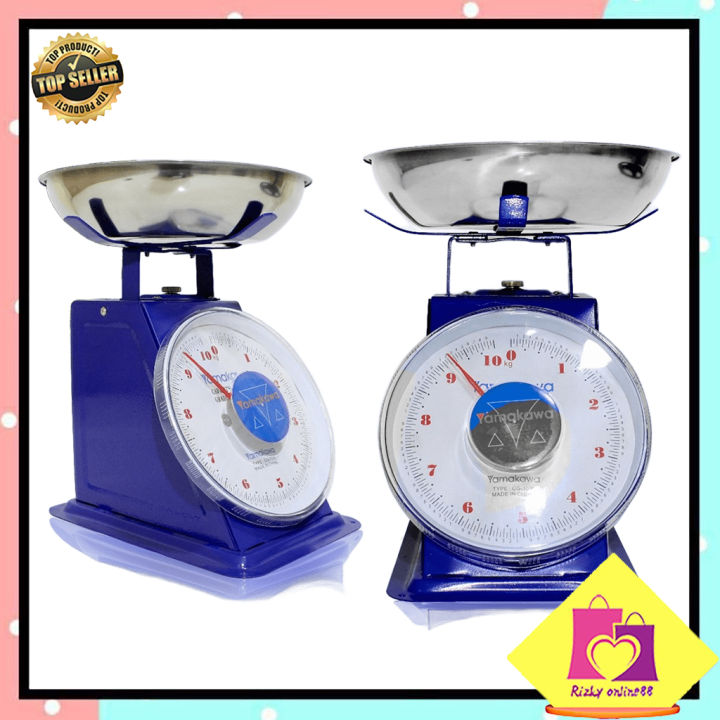 Ysgalery Timbangan Duduk Timbangan Buah Timbangan Analog 5kg 10kg 15kg 20kg Yamakawa | Lazada ...