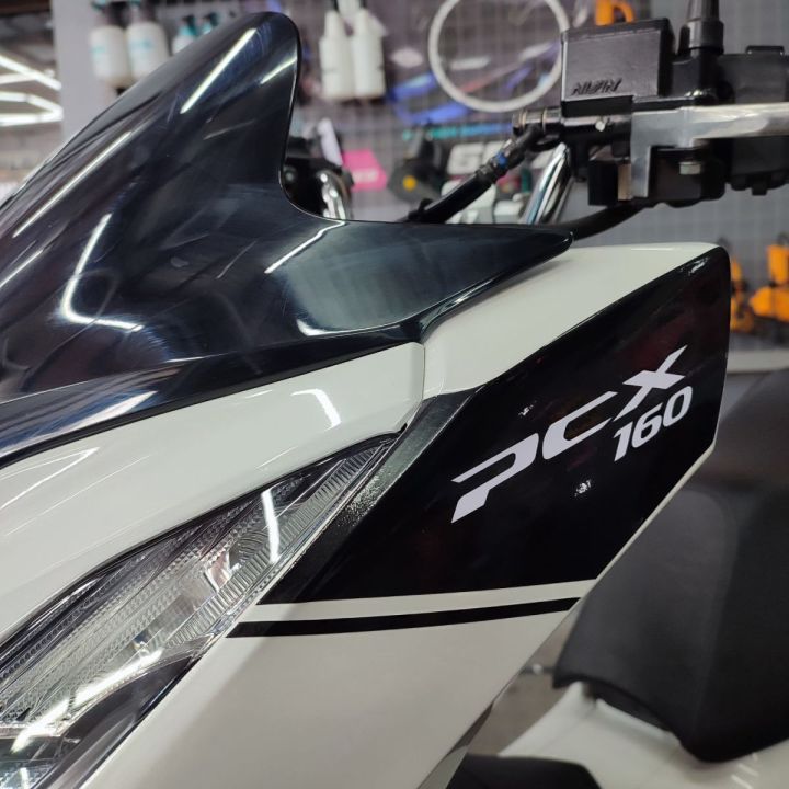 (PRINTED) PCX 160 Side Decals Sticker New Design - Inside Sticker ...