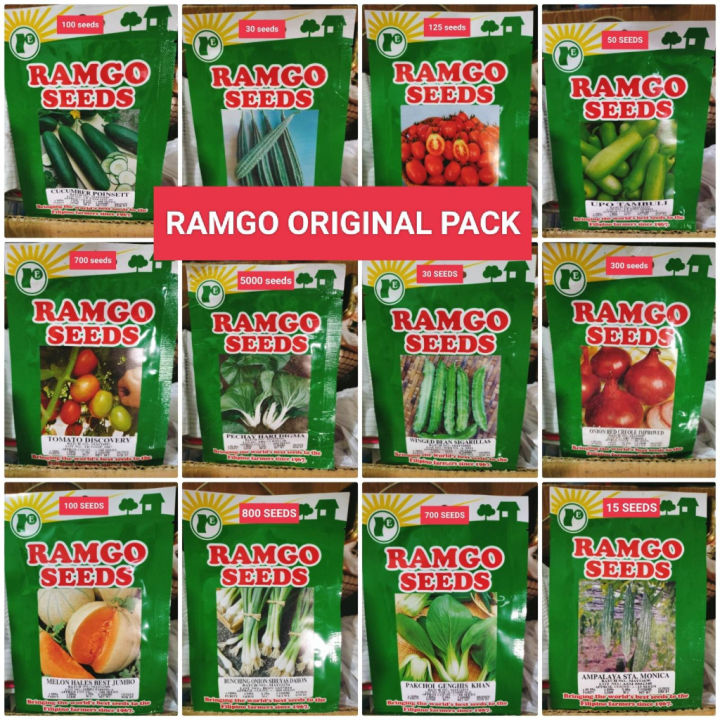 RAMGO SEEDS ORIGINAL PACK | Lazada PH