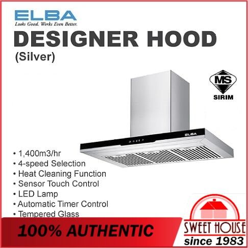 ELBA EH-J9031ST(SS) HEAT SELF CLEANING DESIGNER HOOD | Lazada