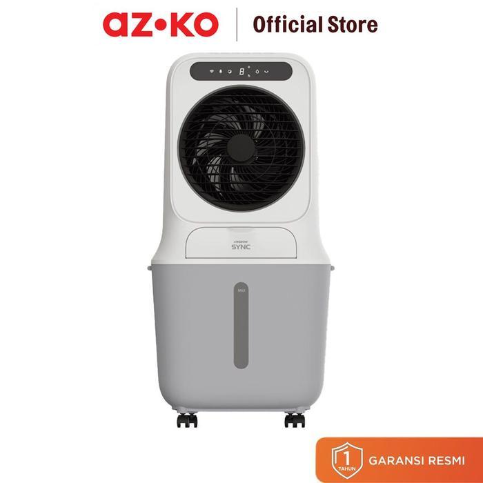 AZKO Krisbow Sync 25 ltr Smart Air Cooler - Putih/Abu-Abu Kipas Angin ...