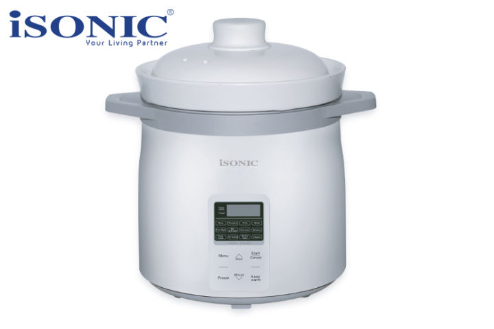 iSONIC Ceramic Inner Pot Multi-function Cooker MRC-5000 | Lazada