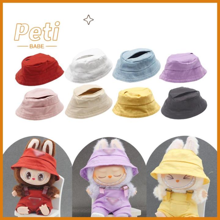 PETIBABE 15CM Cotton Doll 17cm Labubu Hats Casual Wear 17cm Labubu Doll ...