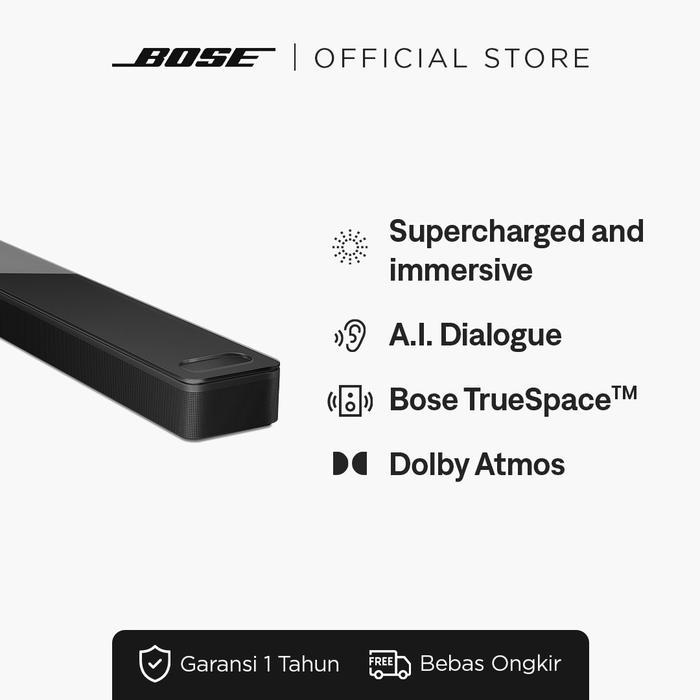 Bose Smart Ultra Soundbar Dolby Atmos Wireless Bluetooth Speaker - Black | Lazada Indonesia