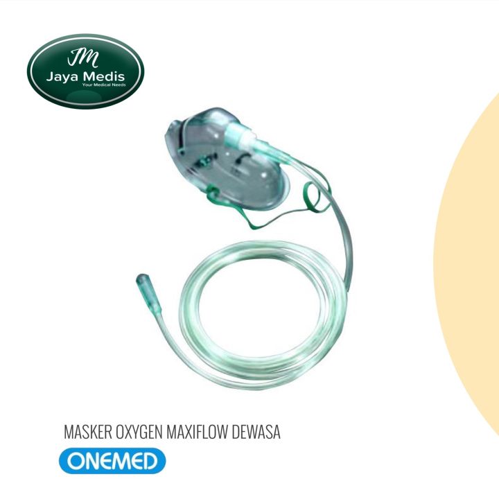 Maxiflow Dewasa - Masker Oksigen - Oxygen Mask | Lazada Indonesia
