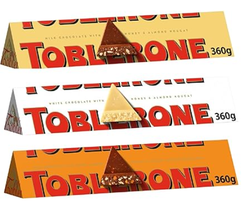 Toblerone Milk Chocolate Large Bar, 360g | Lazada.co.th