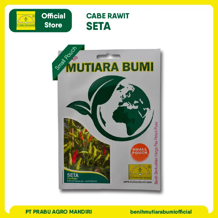 Benih Cabe Rawit Putih Seta Super OP Small Pouch (Kemasan Kecil) isi ...