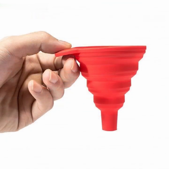 Jearry Plastic Funnel Collapsible Food Grade Silicone Kitchen Utensils ...