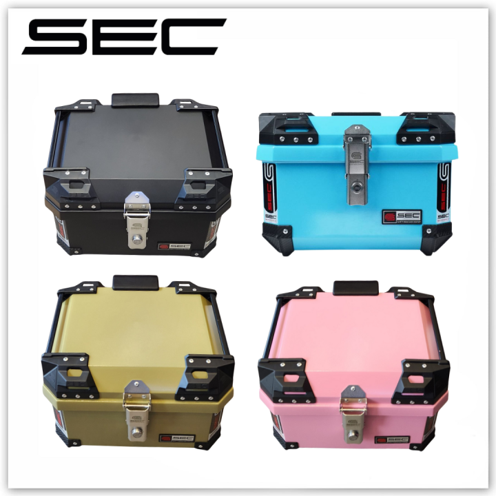 Sec Topbox 36 Liters Top Box for Motorcycle Top Box - SECure (Strong ...