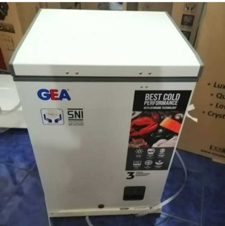 Chest Freezer GEA Kapasitas Ukuran: 100 Liter Type: AB-108R | Lazada ...