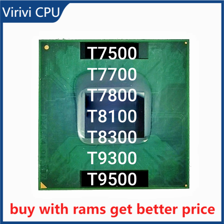 Processors T7500 T7700 T7800 T8100 T8300 T9300 T9500 CPU | Lazada PH