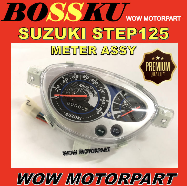 STEP METER ASSY SUZUKI STEP 125 METER COMPLETE SET STEP125 METER COMP ...