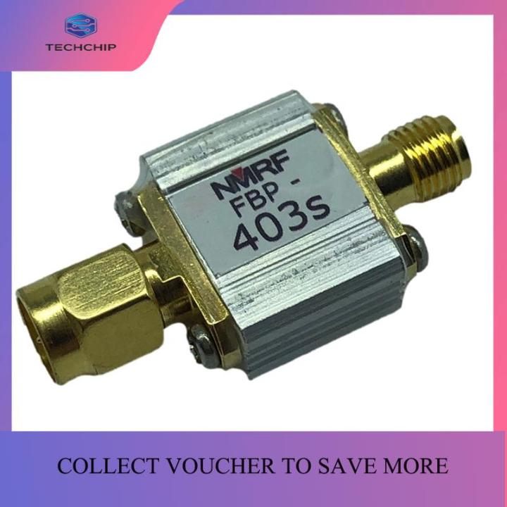 TECHCHIP-FBP-403S RF Coaxial Bandpass Filter 403 MHz SAW Bandpass ...