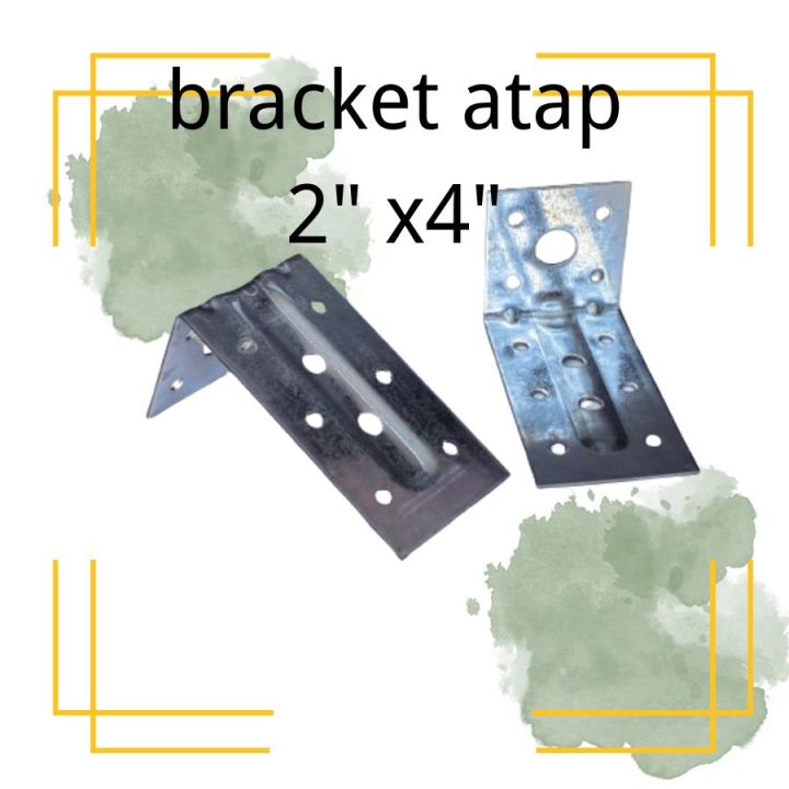 Mild Steel Roofing L Bracket / Bracket Besi Bumbung / GI Bracket Atap 2 ...