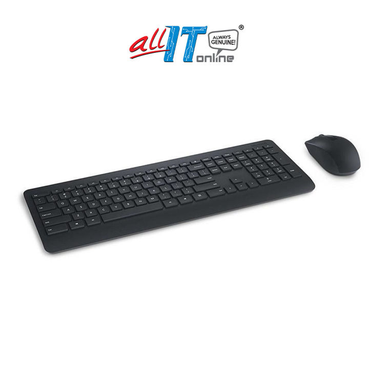 Microsoft Desktop Wireless 900 Mouse & Keyboard Combo (Black) | Lazada