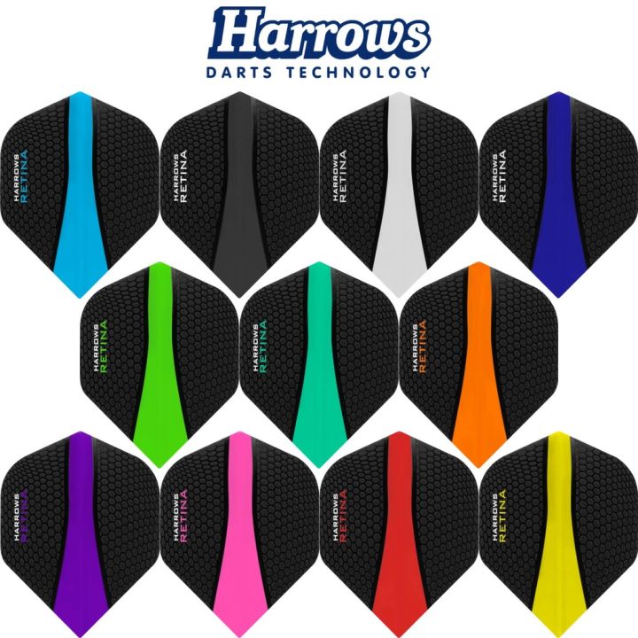 Harrows Standard Retina Dart Flights - No2 - Standard darts flight ...