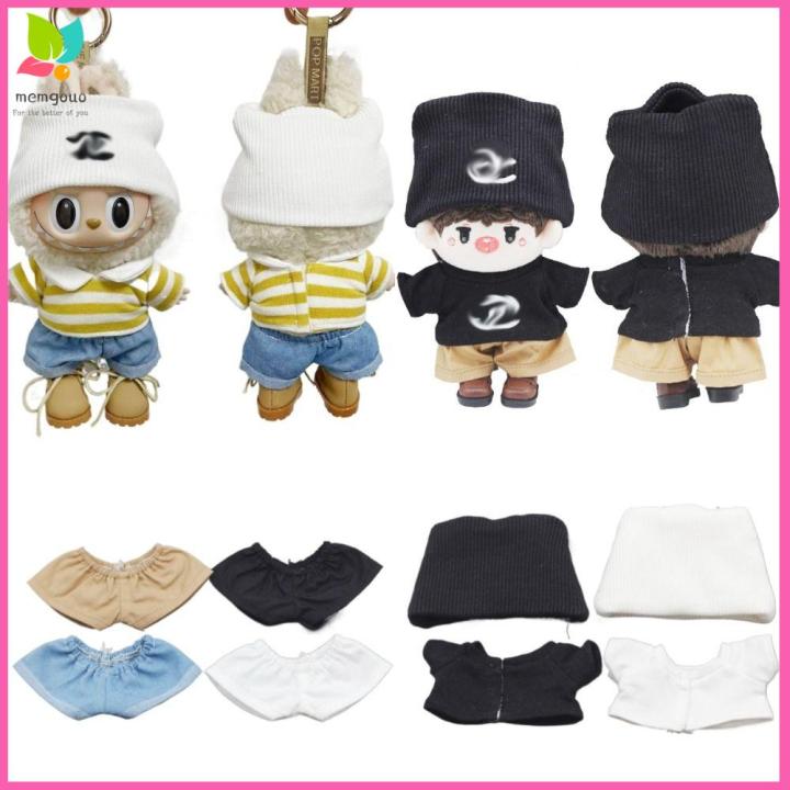 MEMGOUO Handmade Labubu Hat 17CM Labubu Replacement Labubu trousers ...