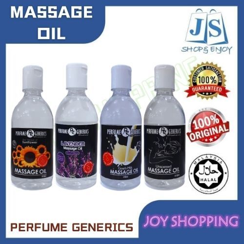 [READY STOK] PERFUME GENERICS MASSAGE OIL SUNFLOWER LAVENDER GOAT'S MILK UNSCENTED 410ML | Lazada