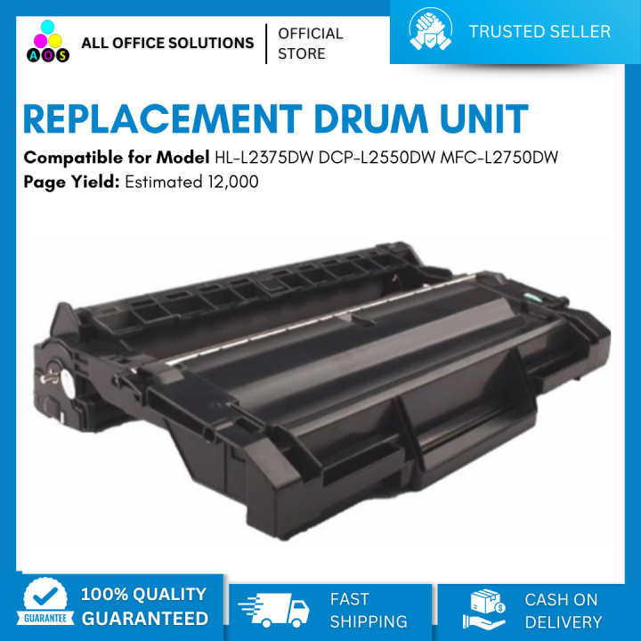 AOS Replacement Drum unit for Brother DCP-L2550DW High Quality 12K Est ...