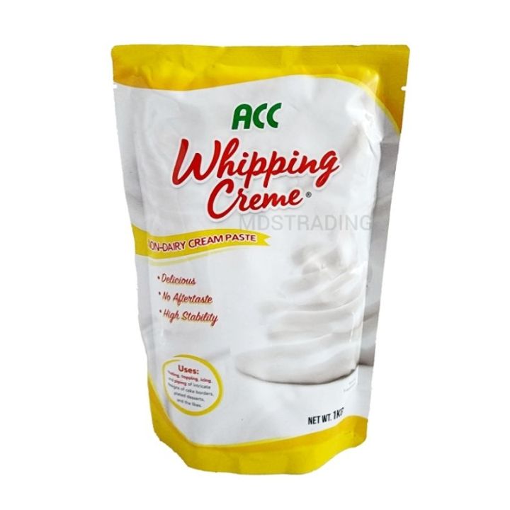 ACC Whipping Cream Non Dairy Creme Paste Whip Whipped Topping Frosting ...