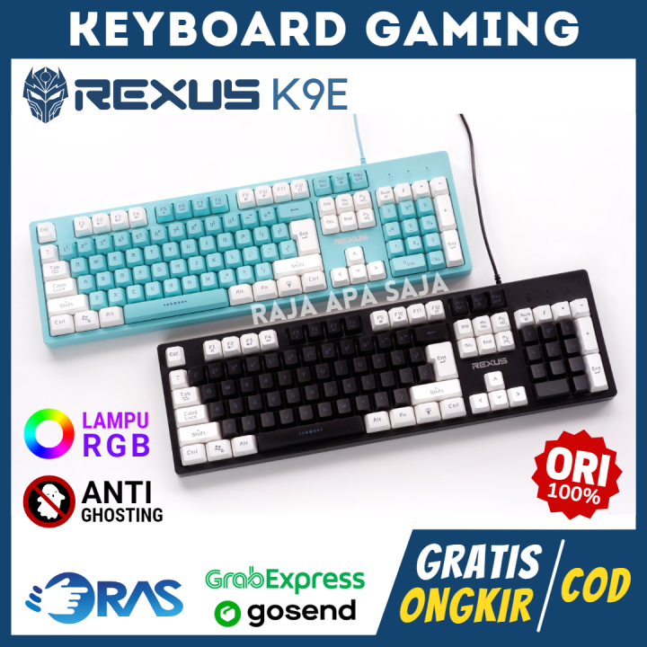 Keyboard Gaming Mechanical Rexus RGB - Keybord Kiboard PC Laptop ...