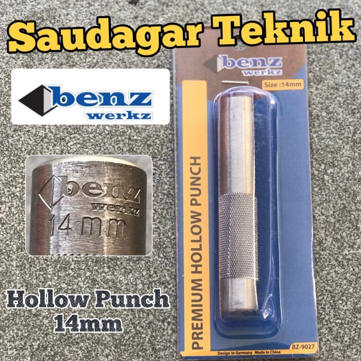 Hollow Punch Benz 14mm Pembuat Lubang Plong Pembolong plat 14 mm ...